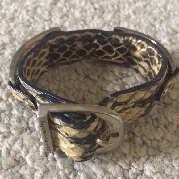 Jewelry | Haden Jensen Snake Skin Bracelet | Poshmark